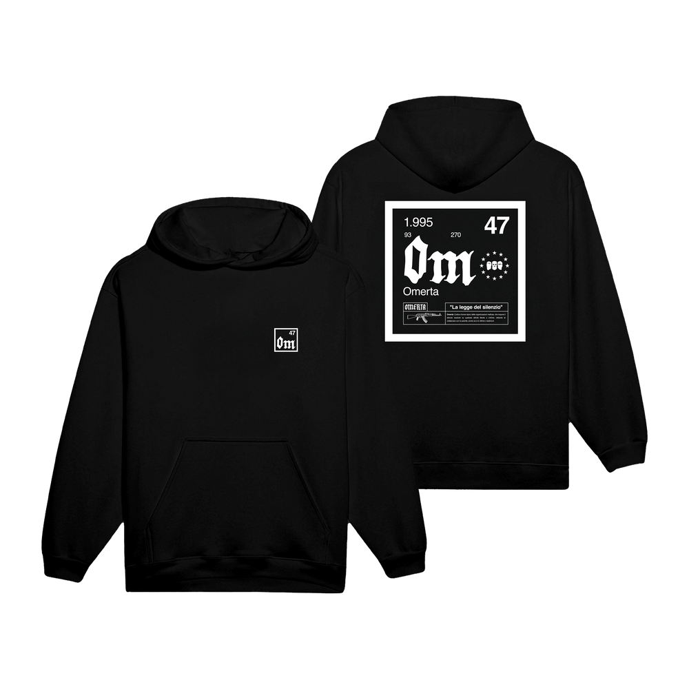 Sweat Atomic47 - Blanc / XS - Omerta Store